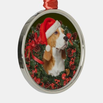 Beagle Christmas Ornament | Zazzle