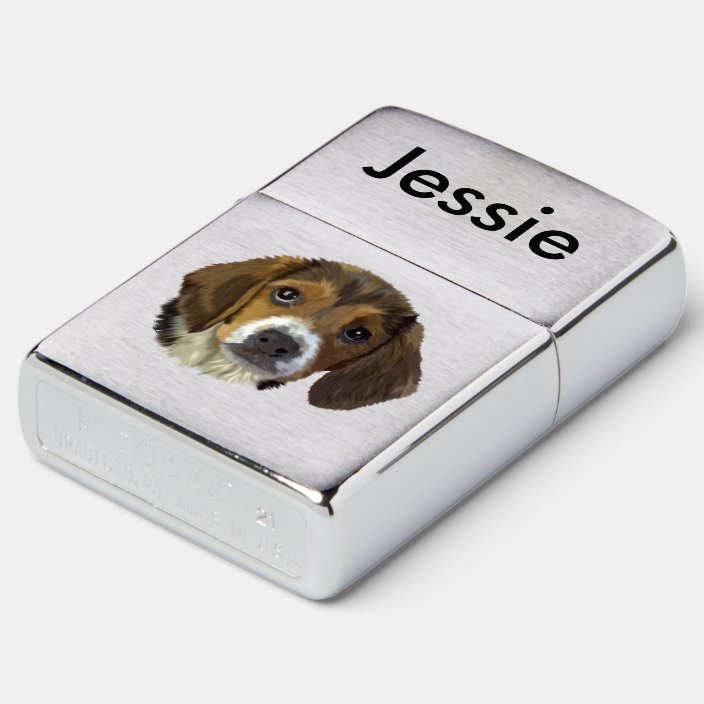 Beagle Dog Head Zippo Lighter | Zazzle.com