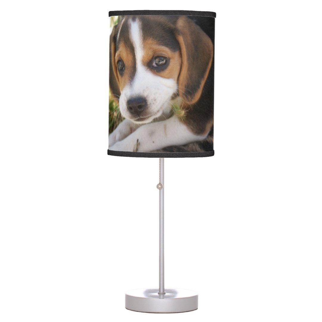 Beagle Dogs Table Lamp | Zazzle