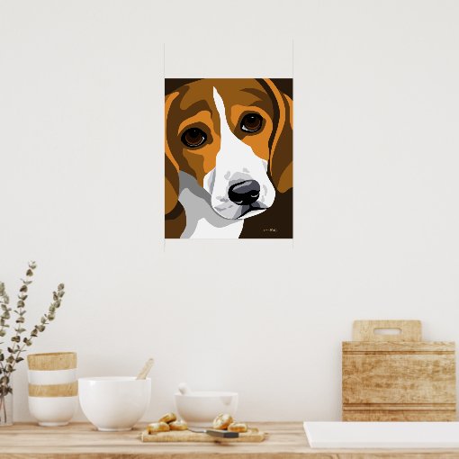 Beagle Poster | Zazzle