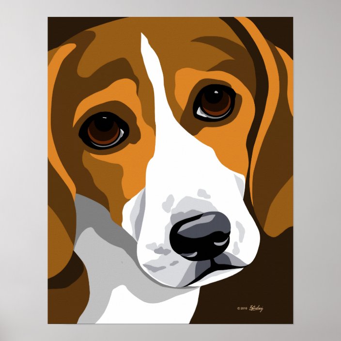 Beagle Poster | Zazzle.com