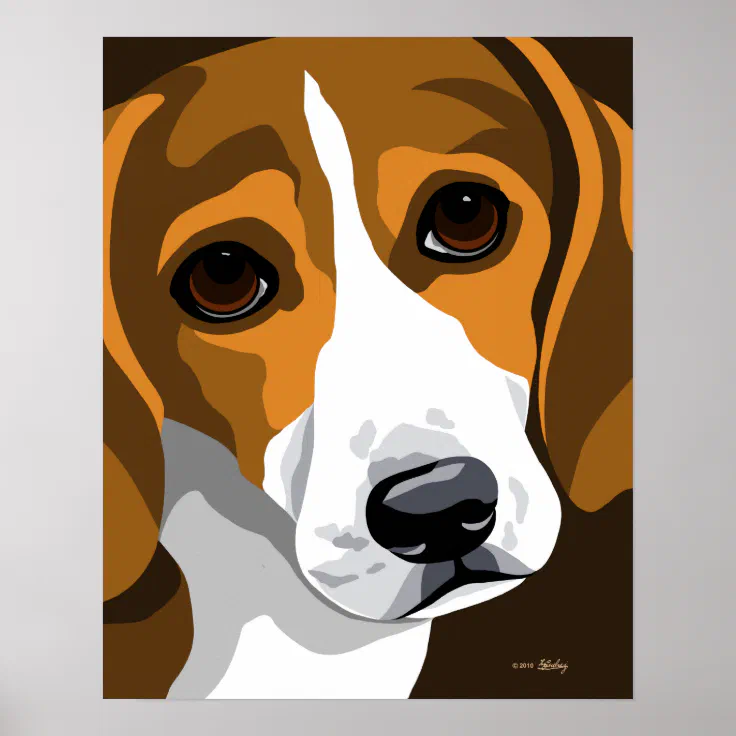 Beagle Poster | Zazzle