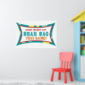 Bean Bag Toss Booth Sign Carnival Circus Birthday | Zazzle