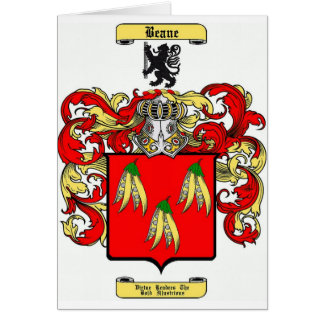 Bean Coat Of Arms Gifts on Zazzle