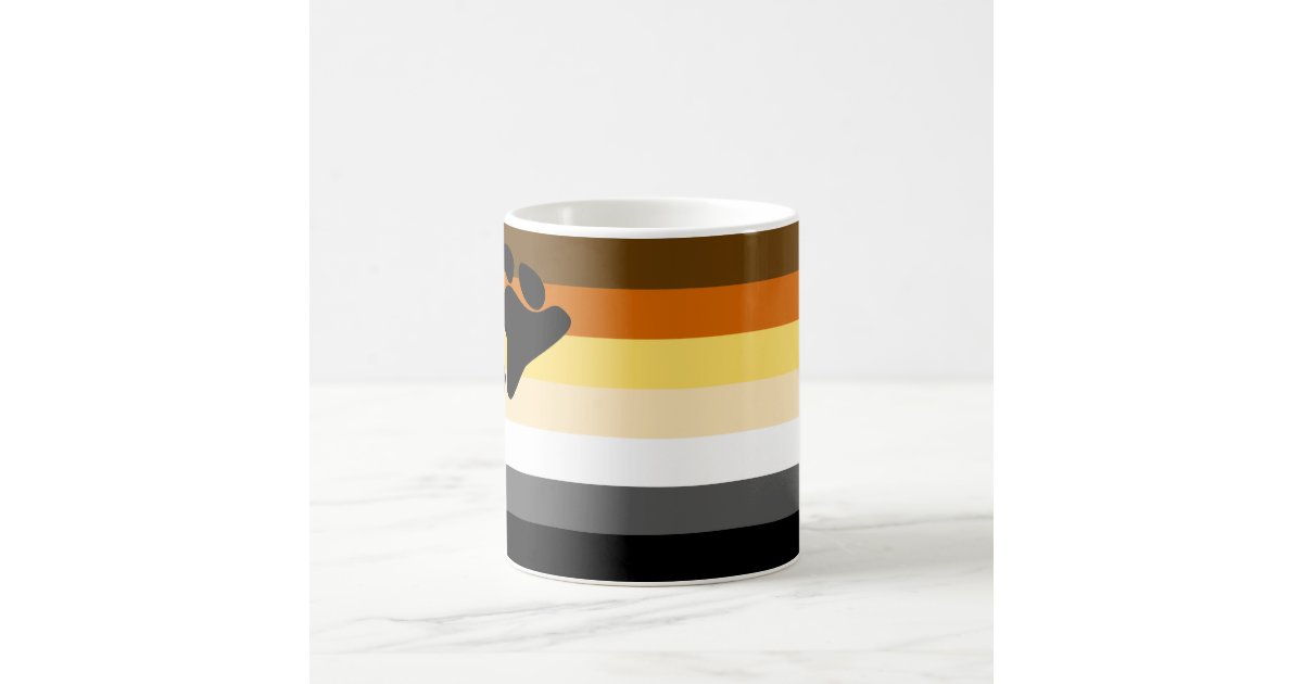 Bear and Cub Community LGBT Gay Pride Flag Coffee Mug | Zazzle
