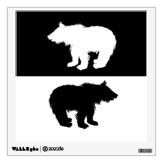 Black Bear Wall Decals & Wall Stickers | Zazzle