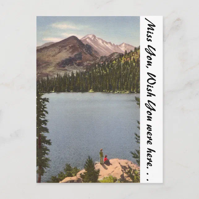 Bear Lake, Colorado Postcard | Zazzle