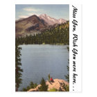 Bear Lake Colorado Vintage Rocky Mountains Postcard | Zazzle.com