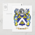 Beard Coat of Arms (Family Crest) Postcard | Zazzle