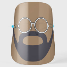 Beard Face Shield | Zazzle