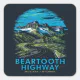 Beartooth Highway Montana Wyoming Vista Square Sticker | Zazzle