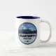 Beartooth Mountains Montana Wyoming Camping Two-Tone Coffee Mug | Zazzle