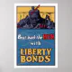 Beat Back The Hun With Liberty Bonds Poster | Zazzle