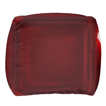 Beat Saber Red Block Square Pillow Poufs | Zazzle