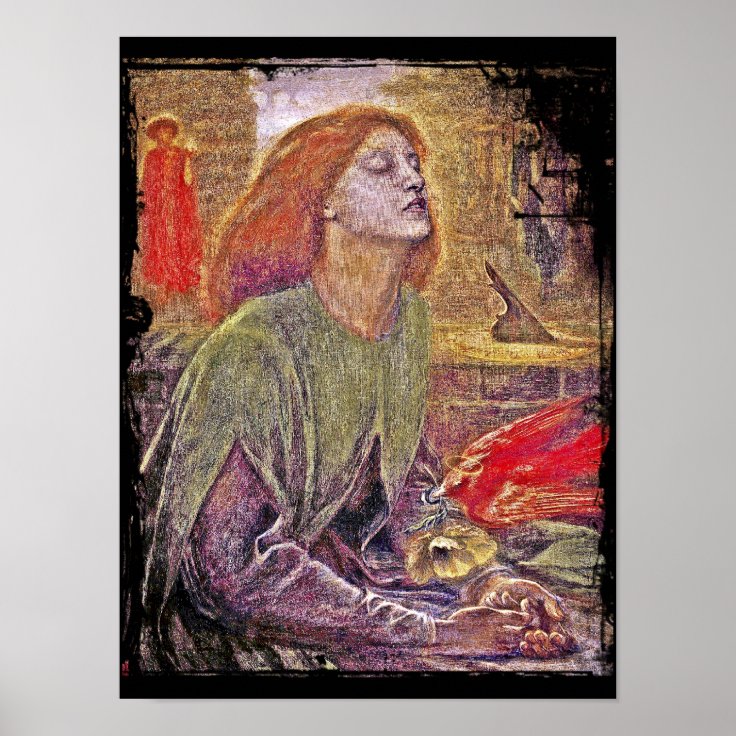 Beata Beatrix Poster | Zazzle