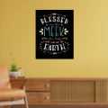 Beatitudes, Blessed are the Meek Poster | Zazzle