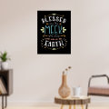 Beatitudes, Blessed are the Meek Poster | Zazzle