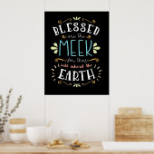 Beatitudes, Blessed are the Meek Poster | Zazzle
