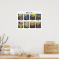 Beatitudes Illustrated Christian Poster | Zazzle