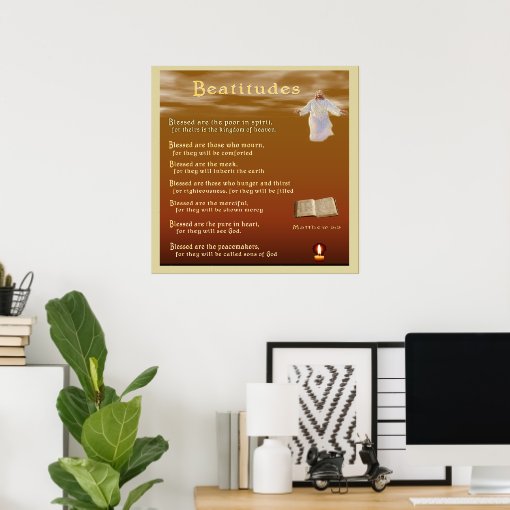 Beatitudes Poster | Zazzle