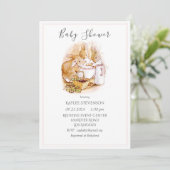 Beatrix Potter Baby Girl Shower Invitation | Zazzle