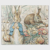 Beatrix Potter Peter Rabbit And Benjamin Bunny Wrapping Paper | Zazzle