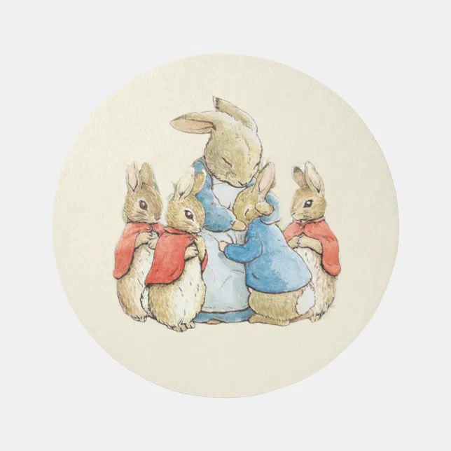 Beatrix Potter Peter the Rabbit and Friends Rug | Zazzle