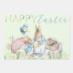 Beatrix Potter Peter the Rabbit Easter Wrapping Paper Sheets | Zazzle