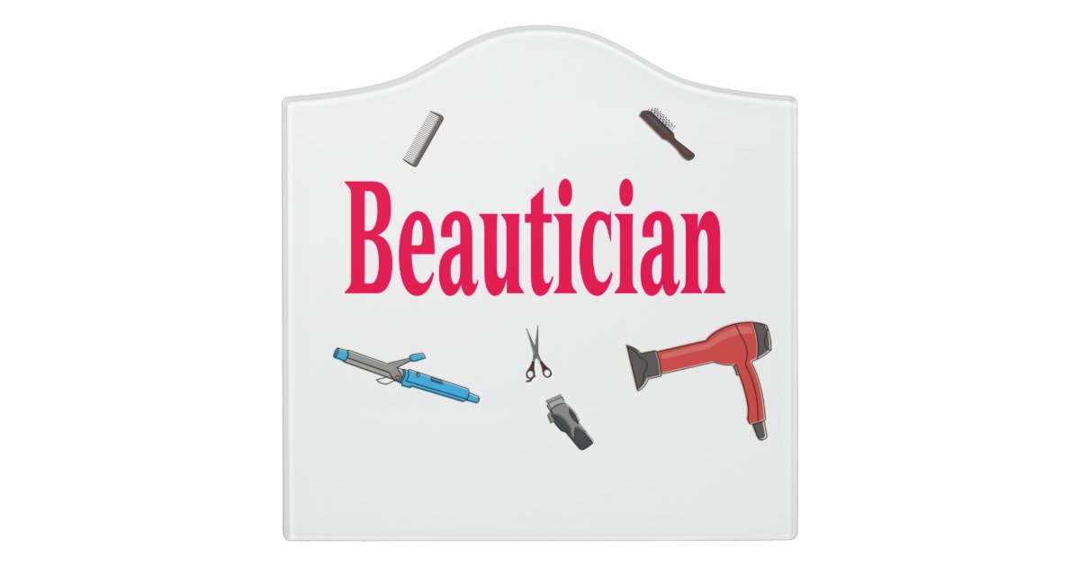 Beautician Sign | Zazzle