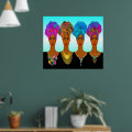 Beautiful African American / Black Women Poster | Zazzle