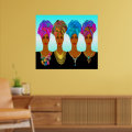 Beautiful African American / Black Women Poster | Zazzle