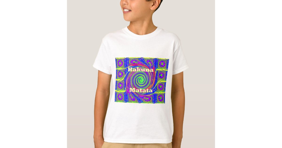 Beautiful Amazing Colorful Whirl Vector Geometric T-Shirt | Zazzle