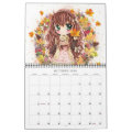 Beautiful anime chibi girls Calendar 2013 | Zazzle