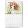 Beautiful anime chibi girls Calendar 2013 | Zazzle