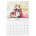 Beautiful anime chibi girls Calendar 2013 | Zazzle