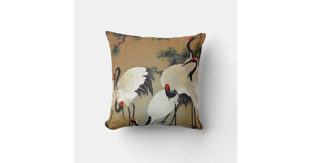 Beautiful Asian Art Throw Pillow | Zazzle