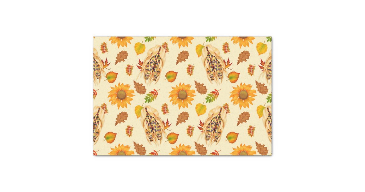 Beautiful Autumn Tissue Paper | Zazzle