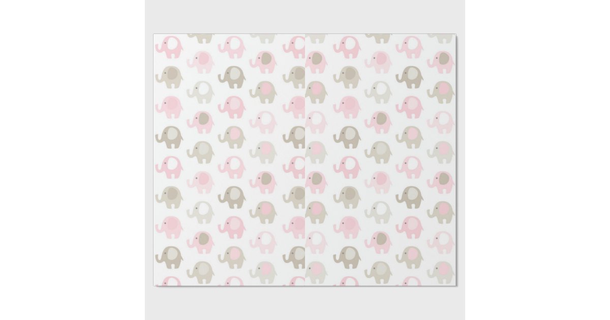 Elephants Patterns Printables For Wrapping