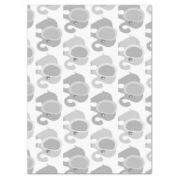 Beautiful Baby Neutral Gray Elephant Tissue Paper | Zazzle