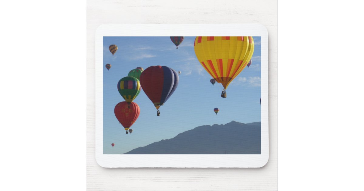 Beautiful balloons mouse pad | Zazzle
