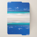 Beautiful Beach Landscape Tropical Islands File Folder | Zazzle