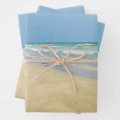 Beautiful Beach Seaside Wrapping Paper Sheets | Zazzle