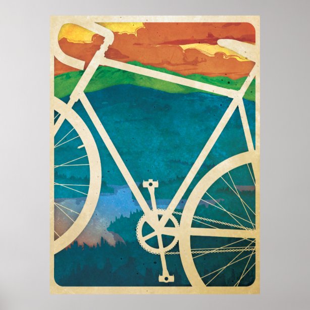 Cycling Posters & Prints | Zazzle