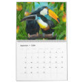 Beautiful Birds Art Calendar | Zazzle