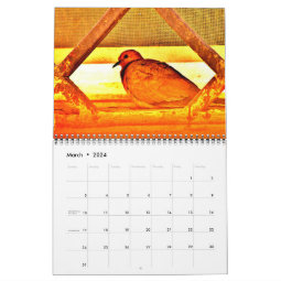 Beautiful Birds Calendar | Zazzle