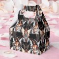 Beautiful Black Girl Angels Pattern Design -Dark Favor Boxes | Zazzle