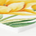 Beautiful Blooming Yellow Tulip Welcome Sign | Zazzle