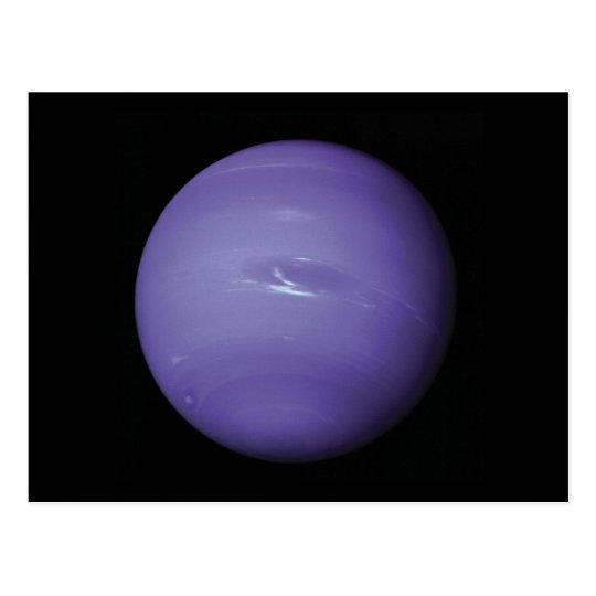 Beautiful blue Neptune, as seen from space, NASA Postcard | Zazzle.com