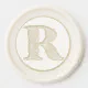 Beautiful botanical R initial elegant monogram Wax Seal Sticker | Zazzle