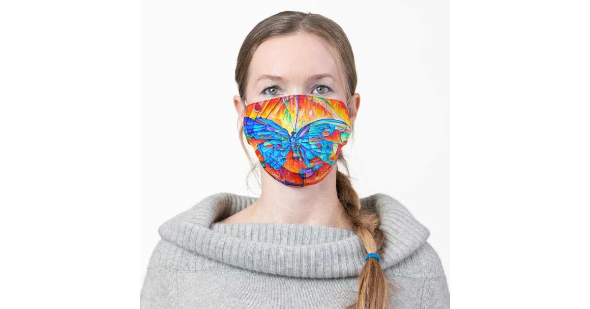 Beautiful Butterfly Mask | Zazzle
